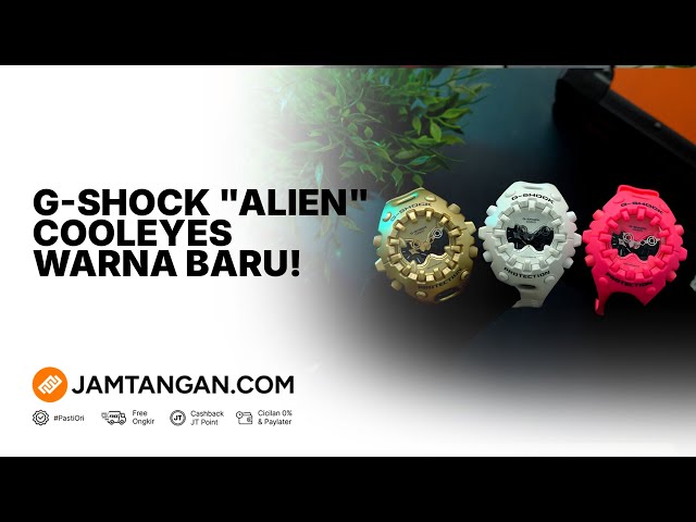 Casio G-Shock GA-V01A-9A GA-V01A-9AJF CoolEyes Alien Analog Digital ...