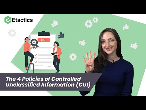 The 4 Policies of Controlled Unclassified Information CUI