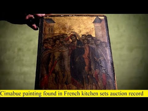 Cimabue painting found in French kitchen sets auction record