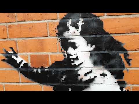 Banksy Artwork in Nottingham. October 2020 | Alan Lodge's Blog