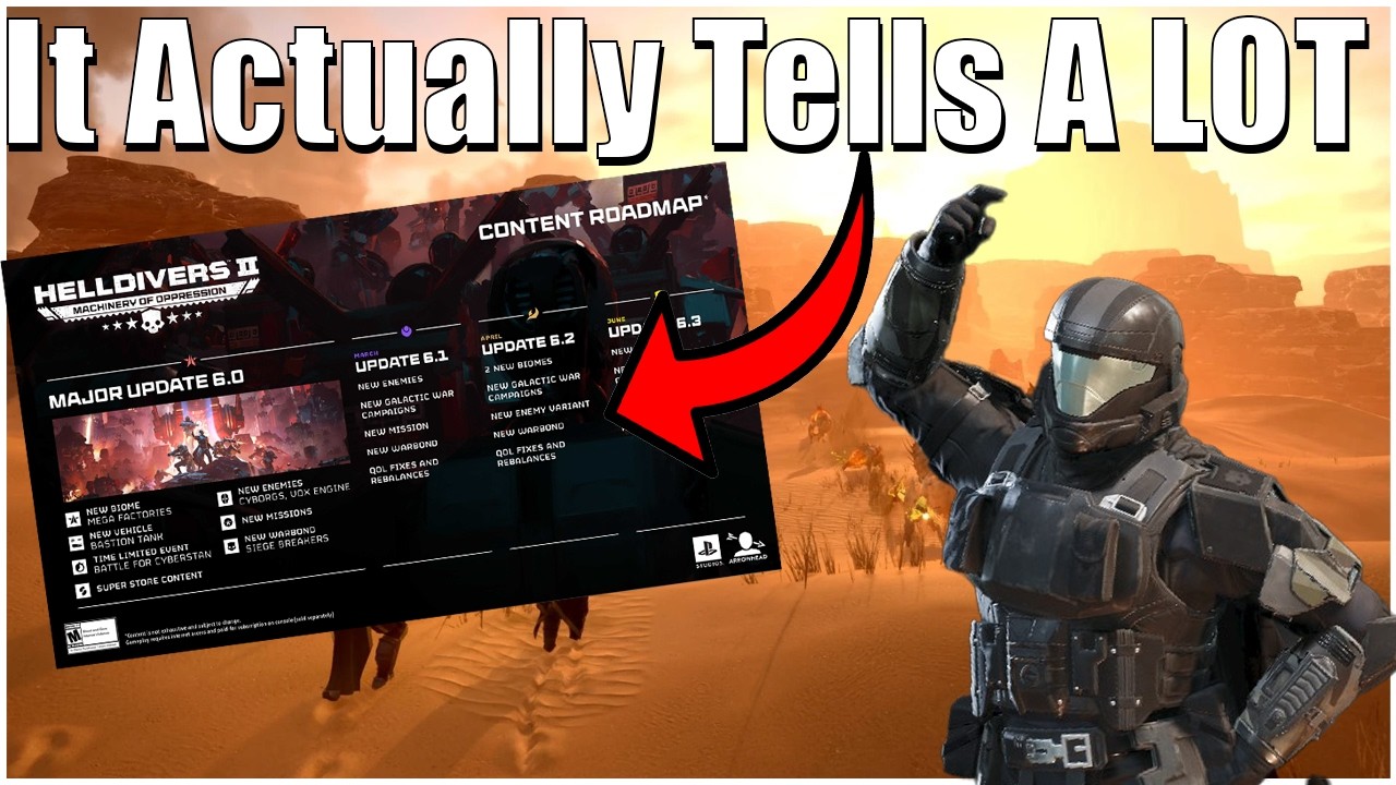What the Helldivers 2 Community Missed with the Most Recent Roadmap!