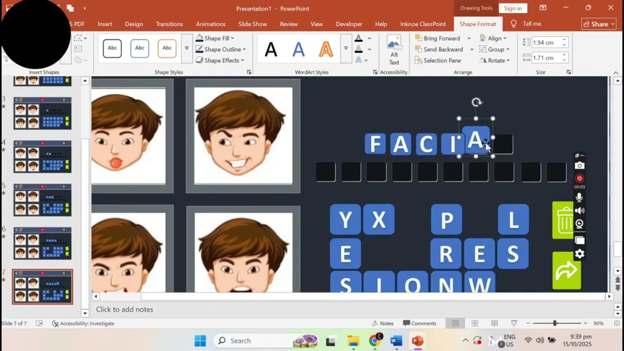 4 PICS 1 WORD | INTERACTIVE PRESENTATION FOR DEMO TEACHING | FREE TEMPLATE