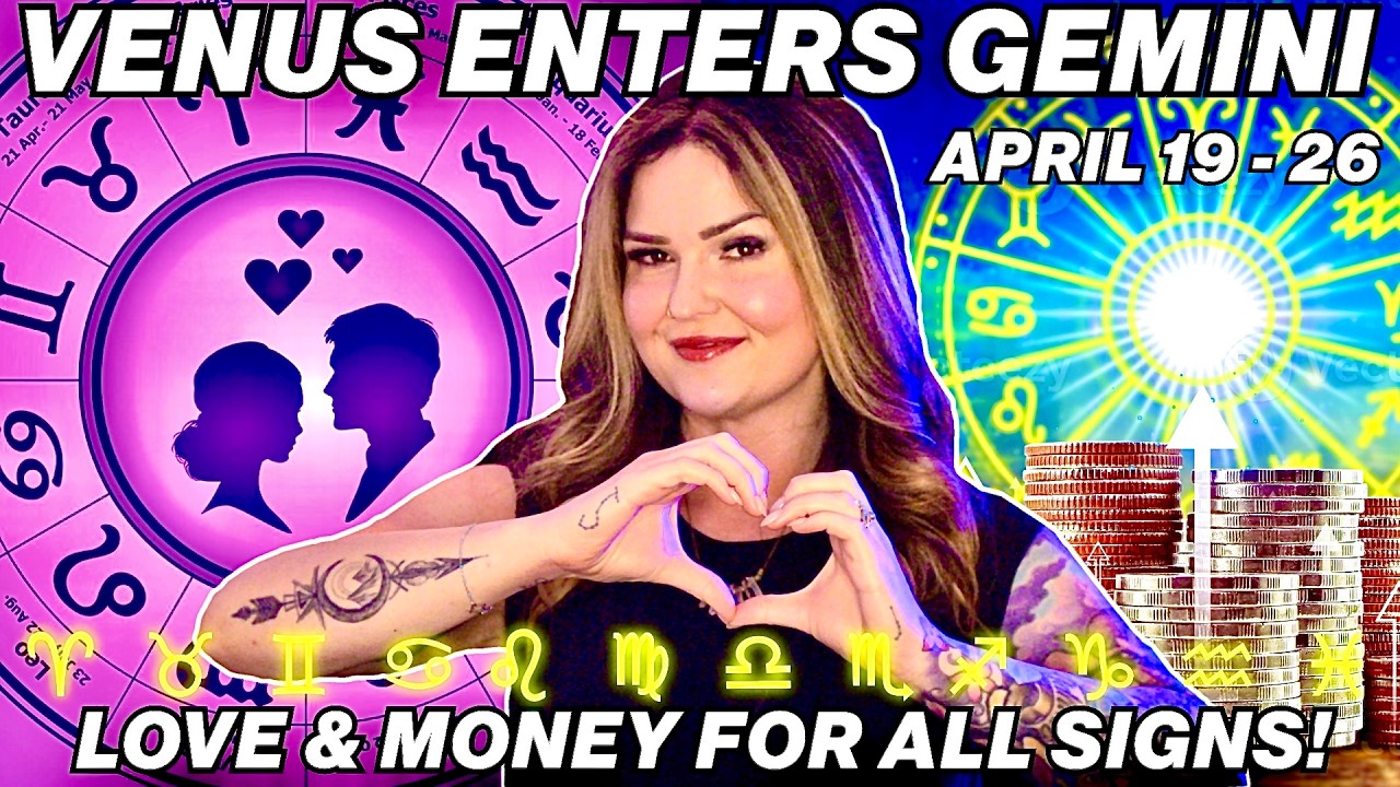 Venus Enters Gemini 2026: Love, Flirtation & Money Shifts for ALL 12 Signs