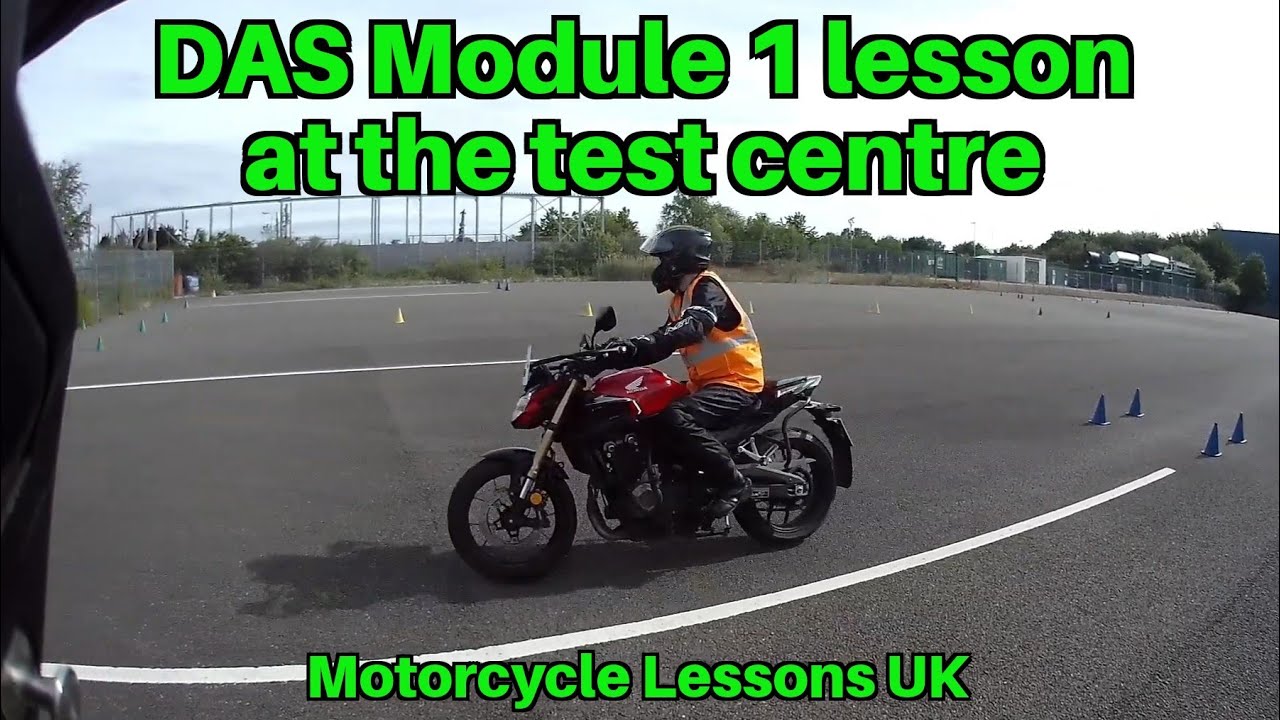 Direct Access, DAS Module 1 lesson at the test centre (right circuit mainly).