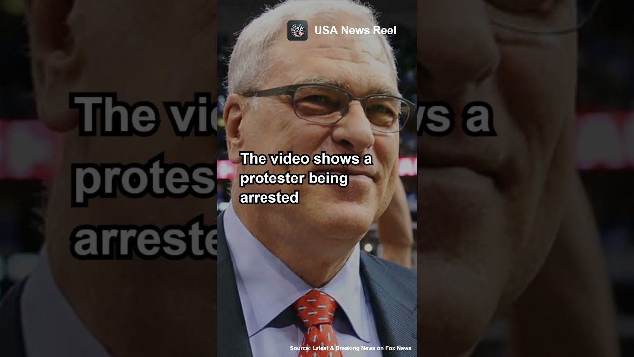 Phil Jackson Stuns Fans with Trump Tower Protest Video #breakingnews #trump