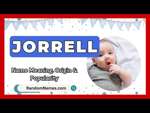 Jorrell - Baby Boy Name Meaning, Origin & Popularity - RandomNames.com