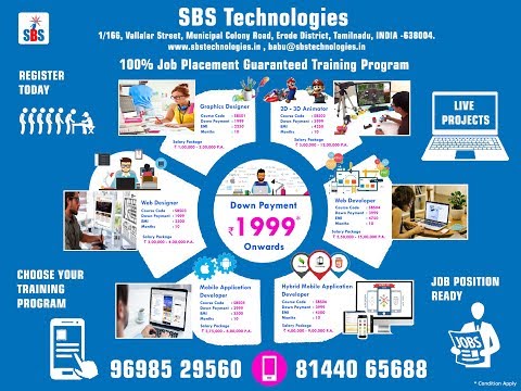 SBS Job Placement Guaranteed Training Program