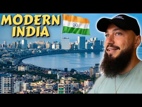 Traveling To The Richest City In India 🇮🇳 (shocked by the airport)