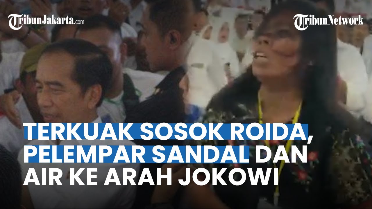 Inilah SOSOK Roida Tampubolon, Lempar Sandal & Siram Air ke Jokowi ...