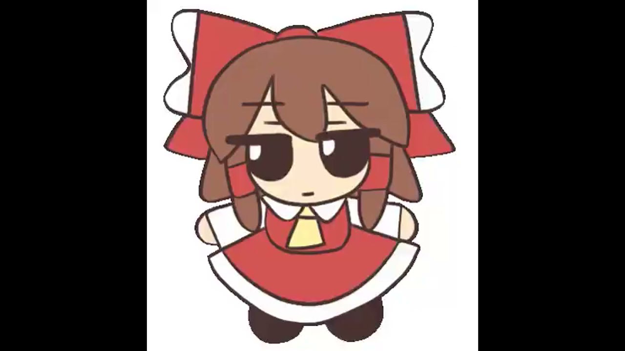 Fumo Reimu dancing club penguin dance