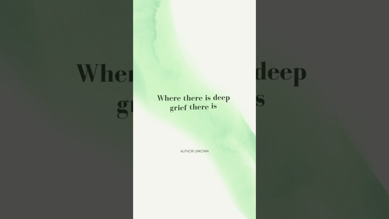 Grief Quote - The Last Act Of Love - Living with Loss