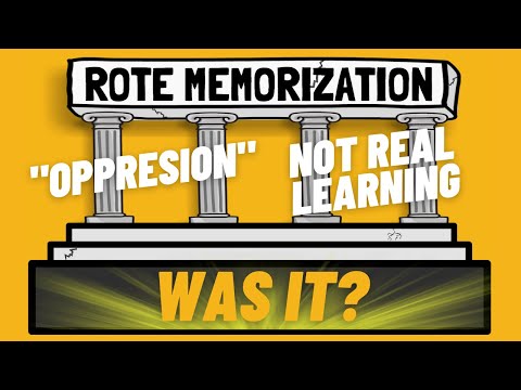 Hidden Benefit of Rote Memorizing That You Desperately Need