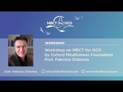 Workshop on MBCT for OCD by Oxford Mindfulness Foundation - Prof. Fabrizio Didonna