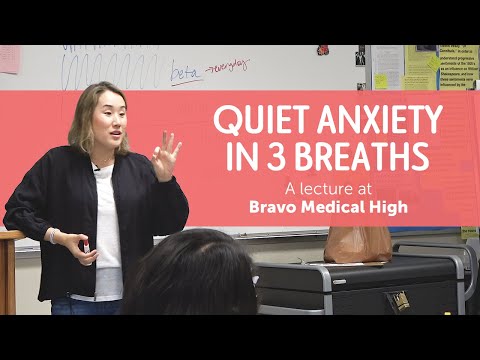 *SPEAKER VLOG* Quieting Anxiety in 3 Breaths at Bravo Medical Magnet High School in Los Angeles, CA