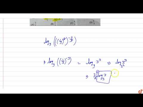 The value of `log_9(antilog_(1/243)(- 3/5))` equals