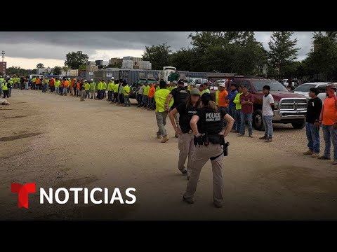 Enfrentan deportación muchos de los arrestados en una construcción en Florida | Noticias Telemundo