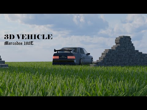 Mercedes-Benz 190E - 3D vehicle 2025