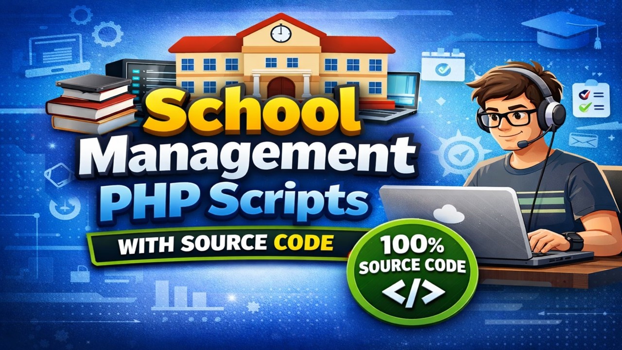 School Management PHP Scripts with Source Code