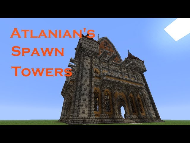 Atlanian's Spawn Towers Minecraft Map