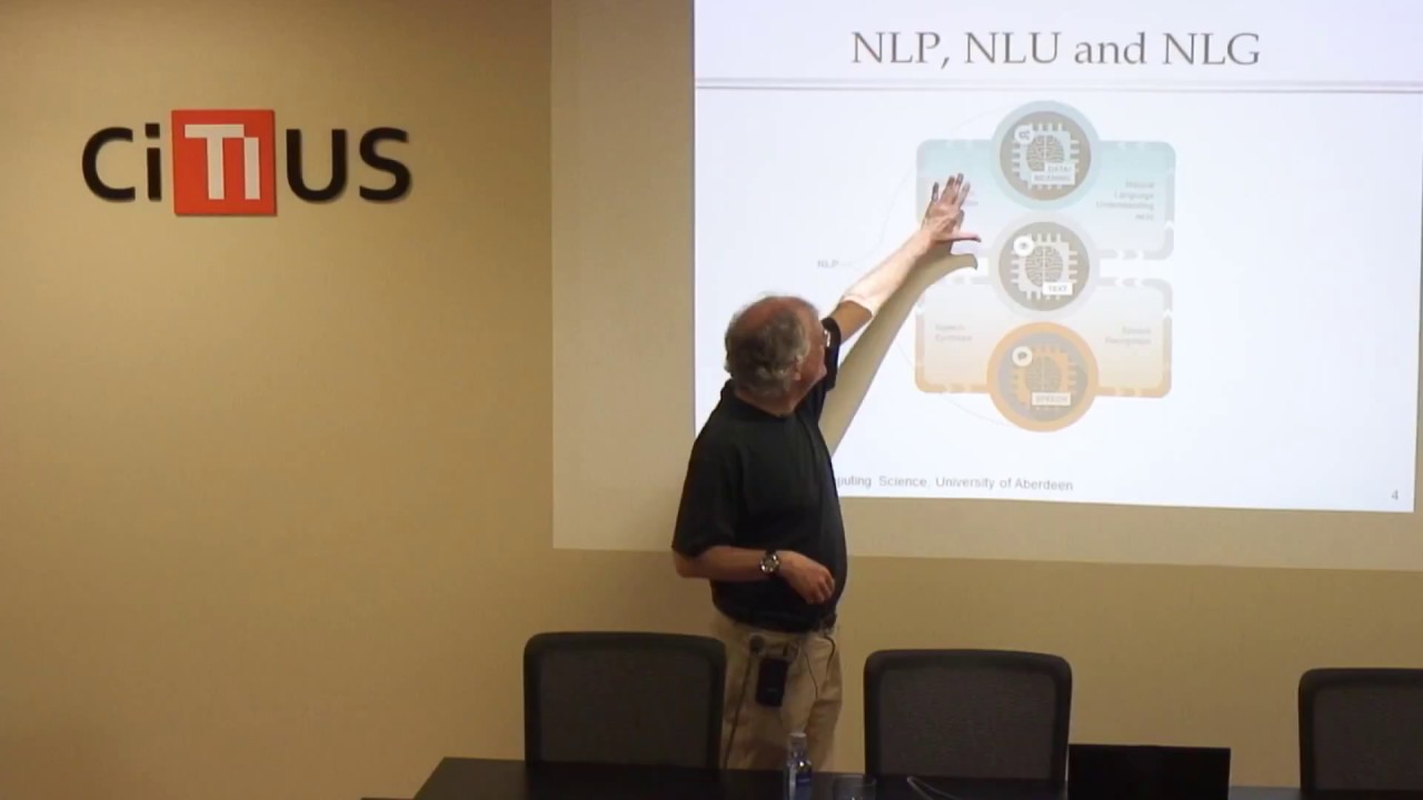 Lecture: 'Data-To-Text: Generating Textual Summaries of Complex Data'