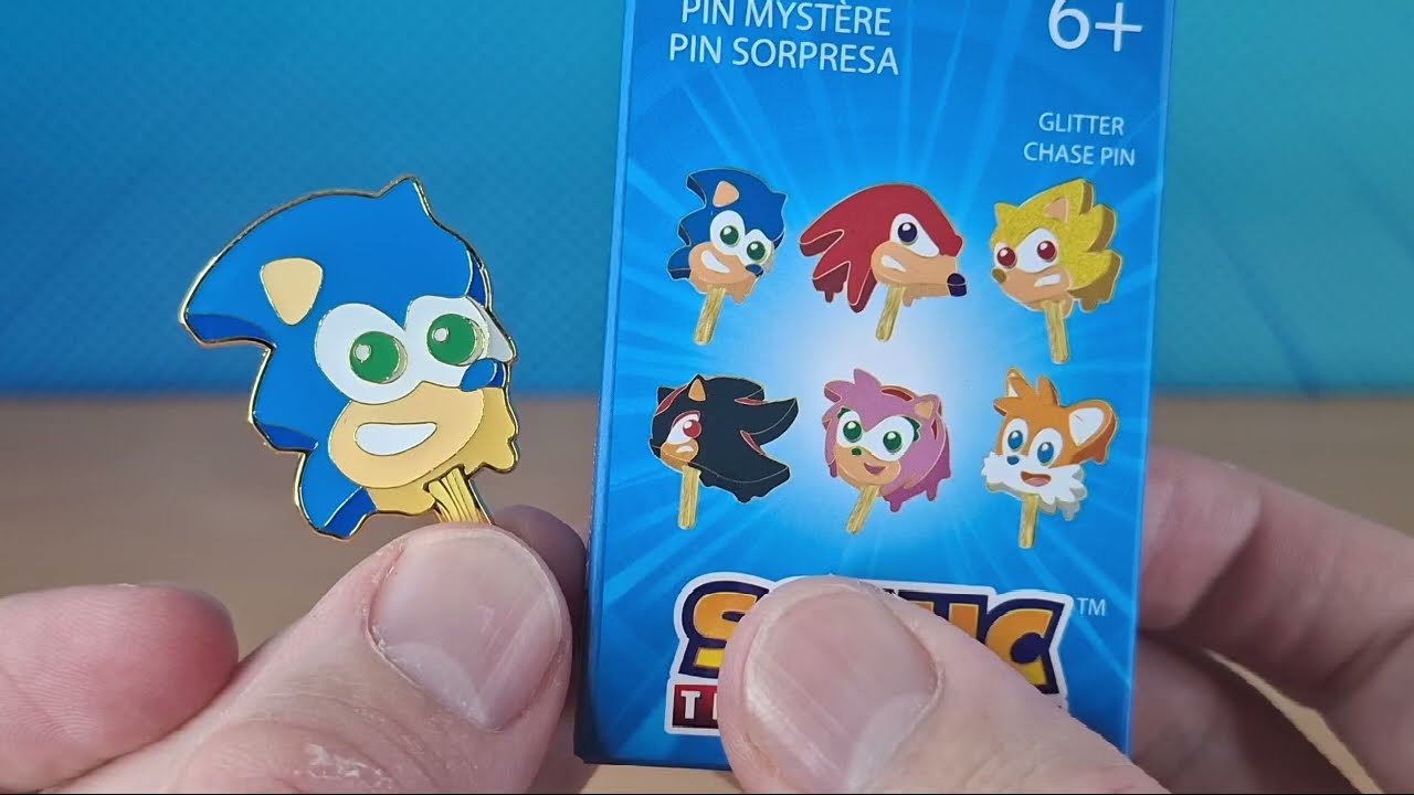 Sonic the Hedgehog Popsicle Mystery Pin