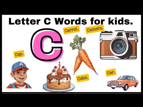 letter c words with pictures | letter c words for kindergarten | letter c words | kids vocabulary |