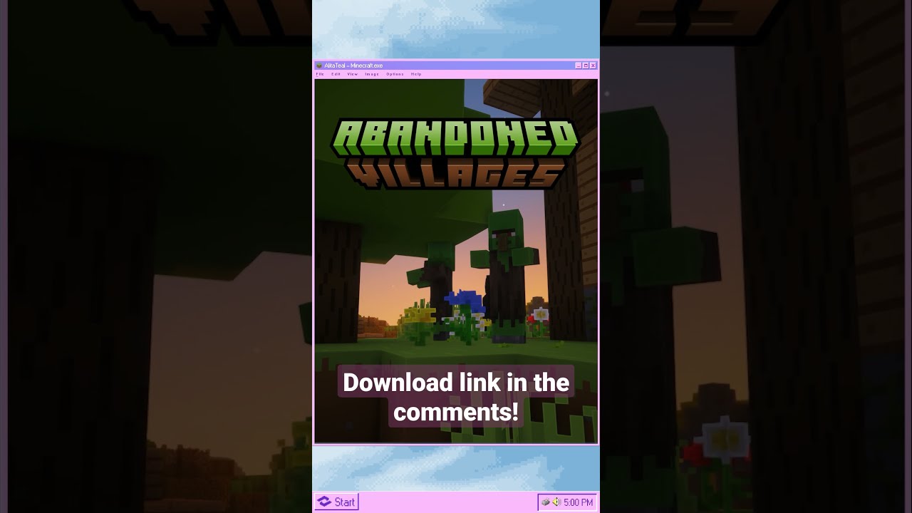 Minecraft Abandoned Village