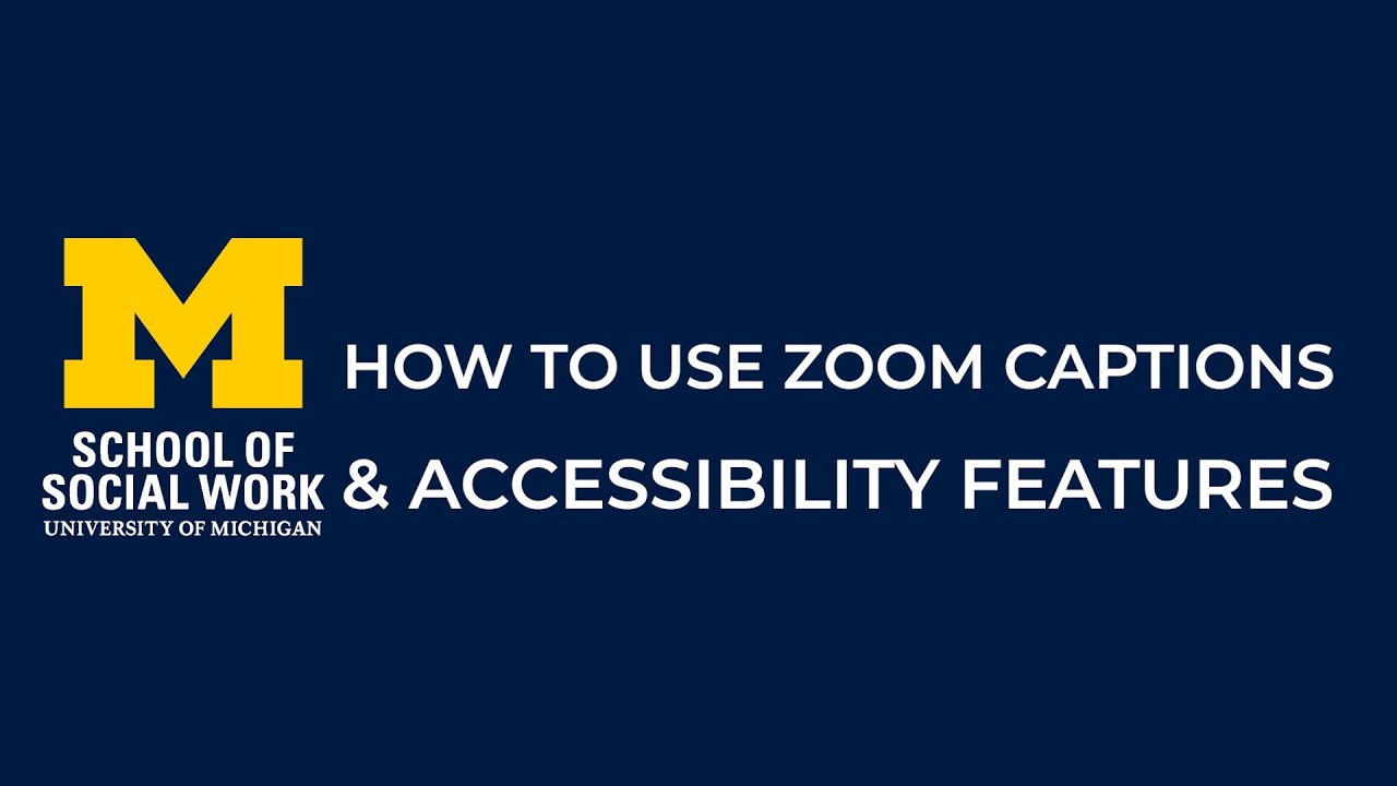 Closed Captions & Live Transcription | Zoom
