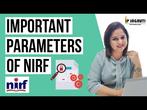 Parameters of NIRF || University & Institutes || Patents