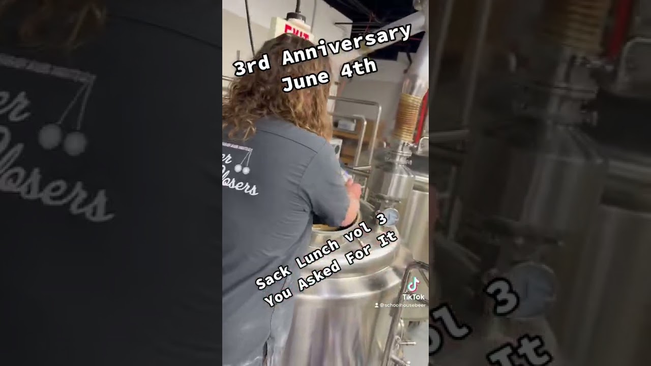 Our third anniversary will be June 4, 2022. Volume three of sack lunch