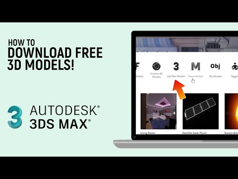How to Download Free 3D Models for 3DS Max Software [EASY]