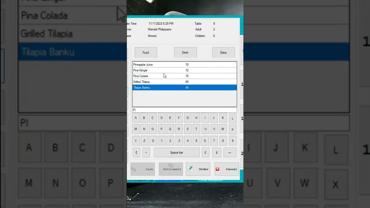 Restaurant Management System #shorts #youtubeshorts #full
