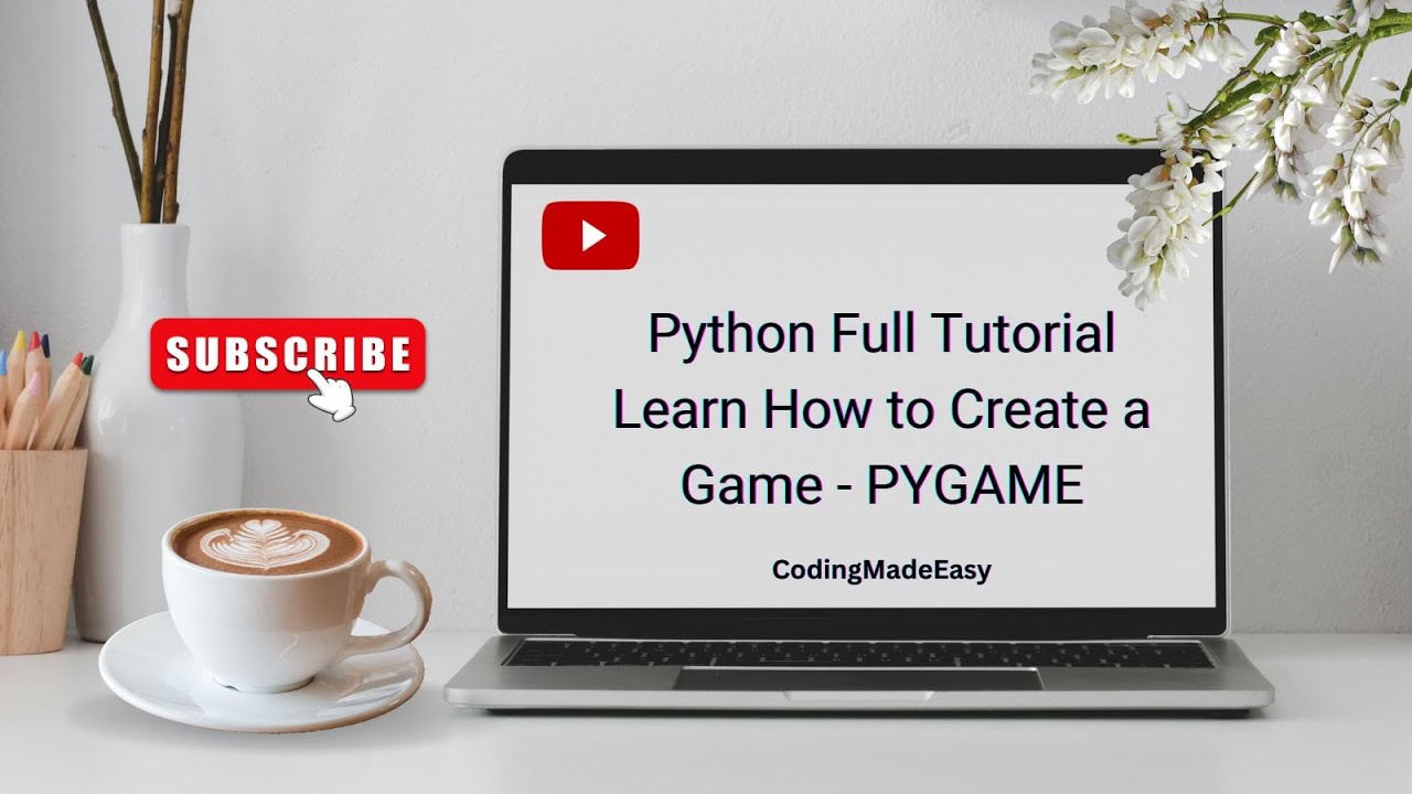Python Tutorial - Pygame Tutorial - Catch the Ball Game - Pygame full tutorial #coding #python
