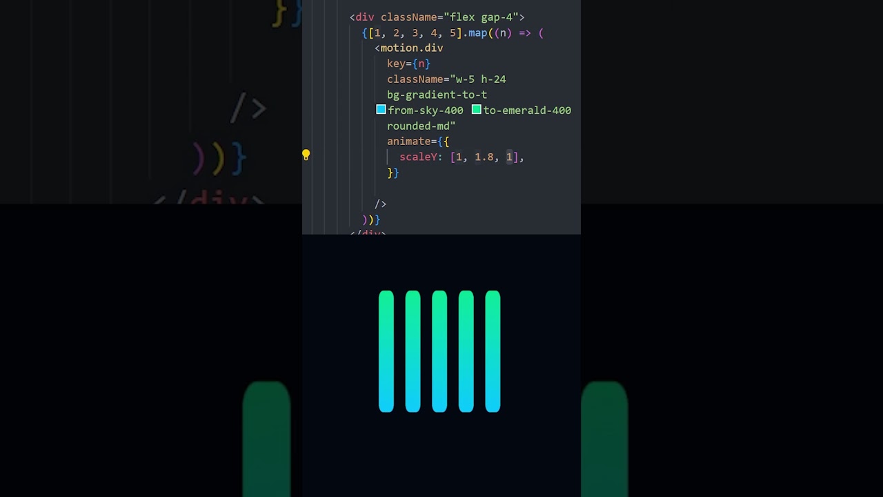 Create Cool Loading Animation with Framer Motion #tailwind #coding #react #tailwindcss #web #css