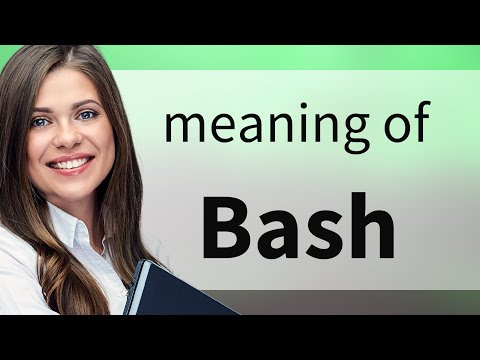 Understanding the Phrase "Bash"