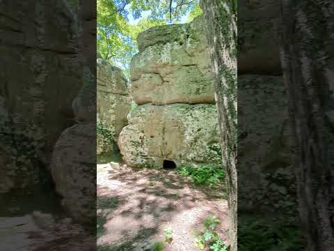 Black Mountain Trail rock formations, Tennessee