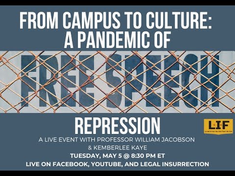 Campus to Culture: A Pandemic of Free Speech Repression