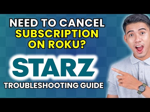 How to Cancel Starz Subscription on Roku [2025 Method]