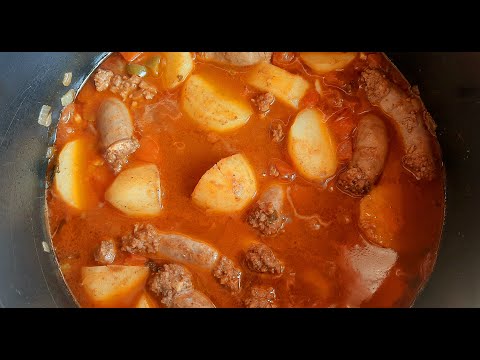 Wors Bredie | Sausage Stew