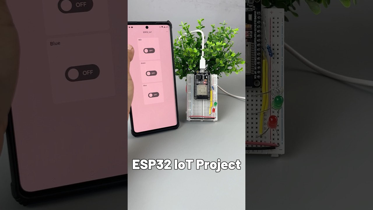 ESP32 IoT Project- Simplest! #esp32 #iot #arduino