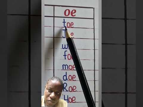 "How to Teach the OE Sound | Long O Vowel Sound | Words like Toe, Doe, and Foe"