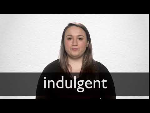 INDULGENT definition and meaning | Collins English Dictionary