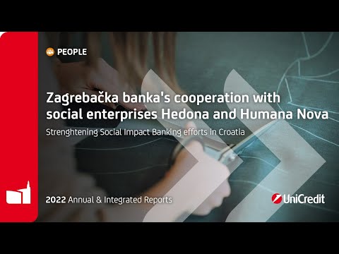 Suradnja Zagrebačke banke s društvenim poduzećima Hedona i Humana Nova
