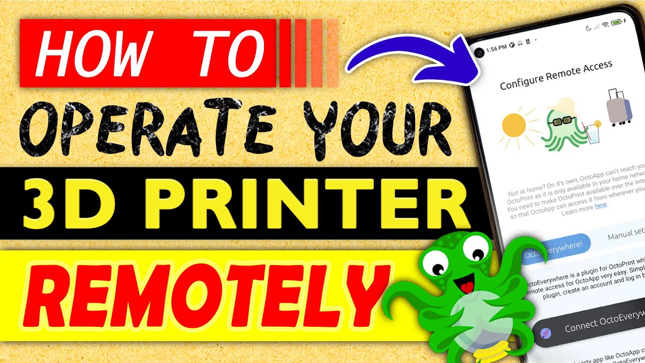 How to operate your 3d Printer REMOTELY - Access Octoprint from anywhere (Obico Setup)