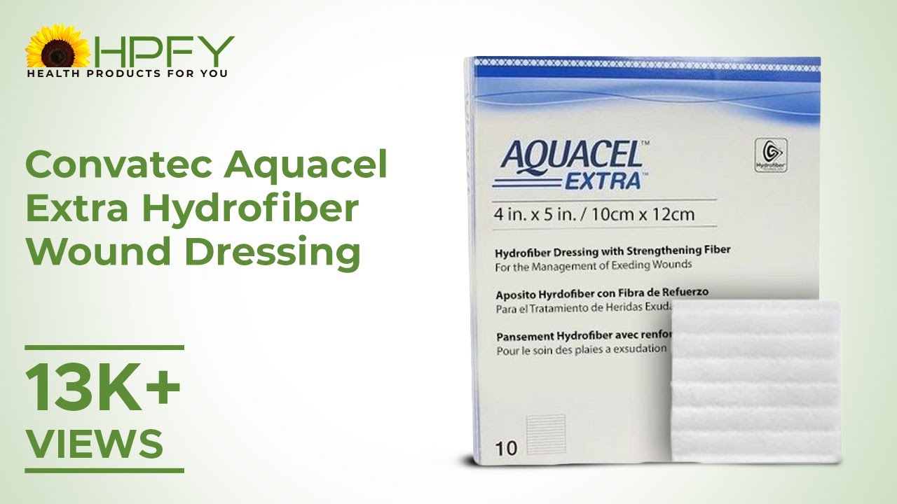 Convatec Aquacel Extra Hydrofiber Wound Dressing
