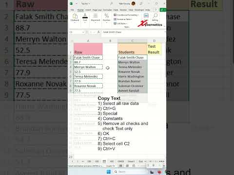 Separating Text and Numbers into Columns - Excel Tips and Tricks