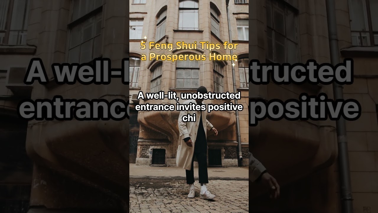 5 Feng Shui Tips for a Prosperous Home #FengShui #WealthTips #HomeHarmony