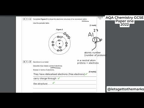 Chemistry paper 1 AQA GCSE 2022 Walkthrough