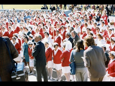 School dental nurses' march, 1974