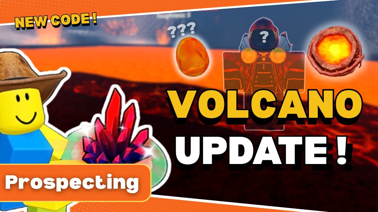 VOLCANO Update - EVERYTHING You NEED to Know! | Prospecting Roblox